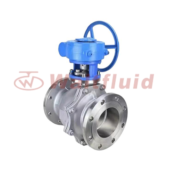 Q347f-16p Q347f-25p DN200 Trunnion Stainless Steel 304 Steam Control Ball Valve, China Q347f-16p ...